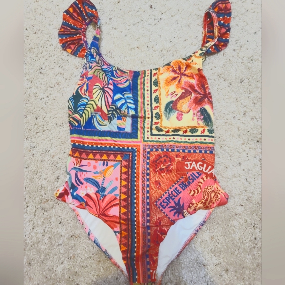 Farm Rio One Piece Swimsuit - Gem